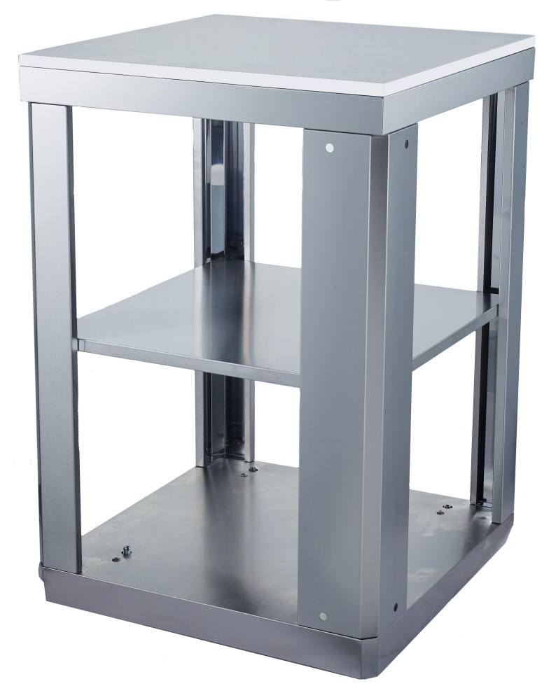 Mont Alpi 90 degree corner cart - Contemporary - Outdoor Serving Carts ...