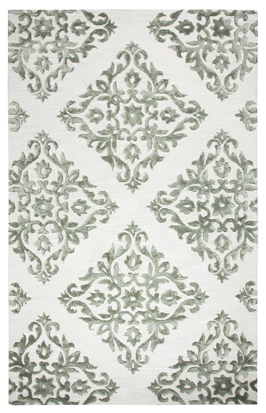 Rizzy Home Eden Harbor Collection Rug, 5' x 8' - Traditional - Area ...