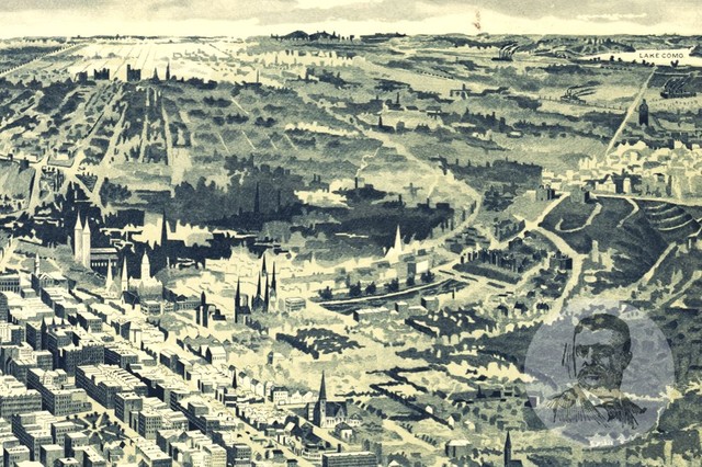 Old Map of St. Paul Minnesota 1890, Vintage Map Art Print, 12"x18 ...