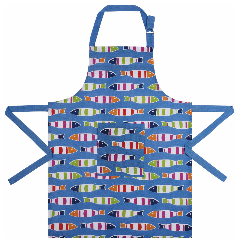 Picket Fish Apron - Contemporary - Aprons - by Peking Handicraft, Inc ...