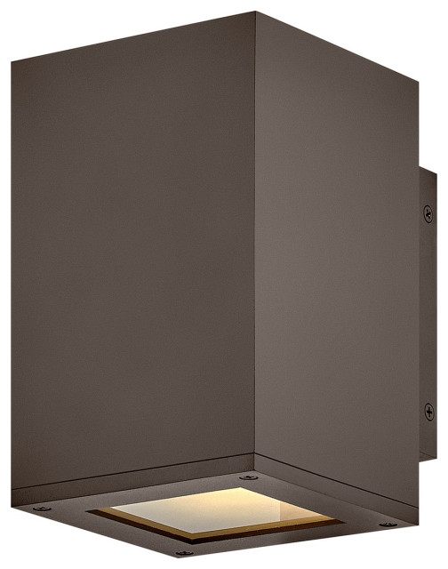 Tetra LED Wall Mount, Architectural Bronze - Modern - Outdoor Wall ...