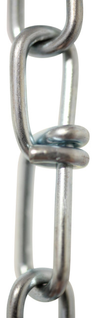 RCH Hardware Steel Double Loop Basket Chain, 2 Sizes, 164 Reel, U32 ...