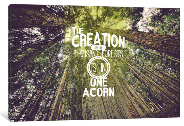 "A Thousand Forests" by 5by5collective, 12x8x.75, 18x12x1.5 ...