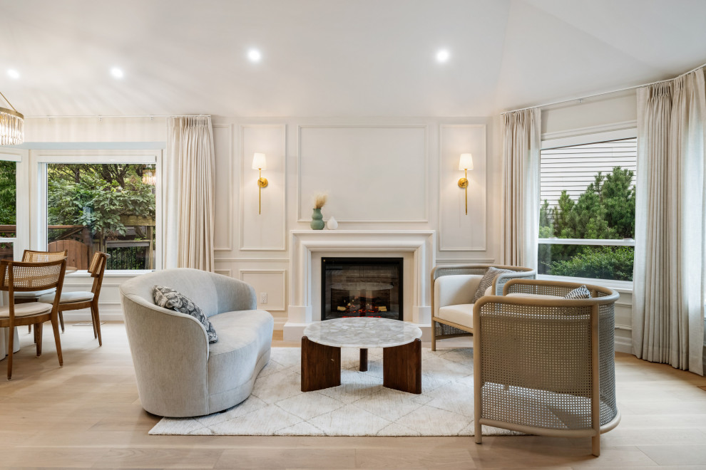 Lansdowne Residence - Scandinavian - Living Room - Vancouver - by Linhan Design & Interiors Co ...