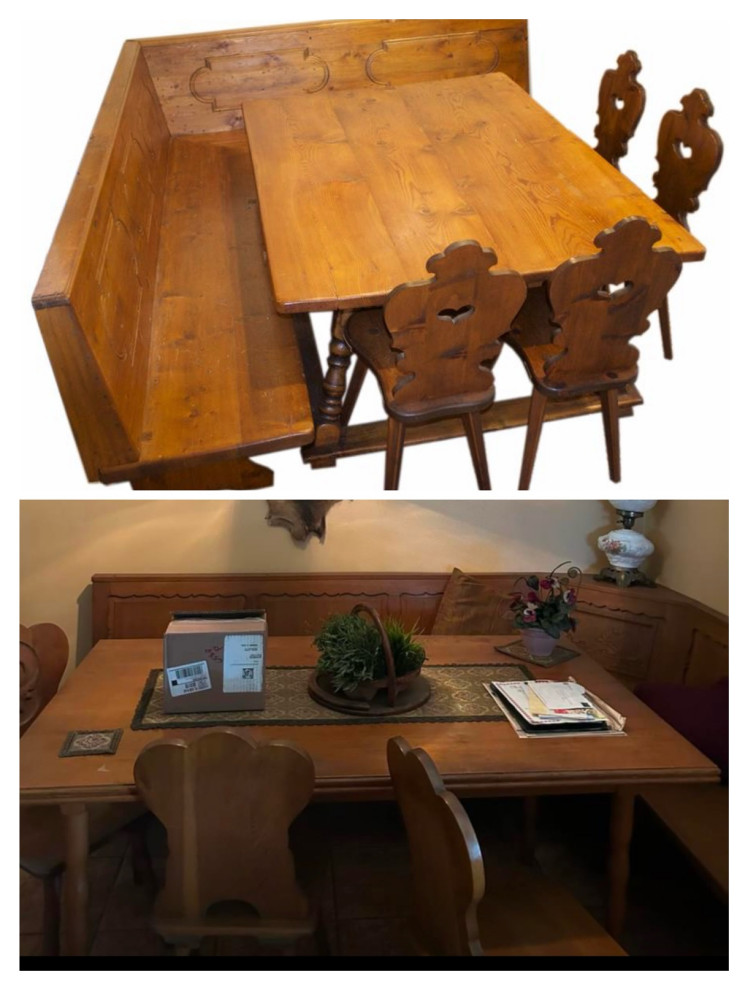 How to Incorporate Heirloom Dining Table in Open Concept Space