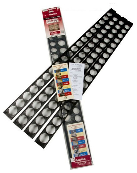 Quick Pitch Shower Slope 4 Extended Float Sticks Shower Floor Drainage ...