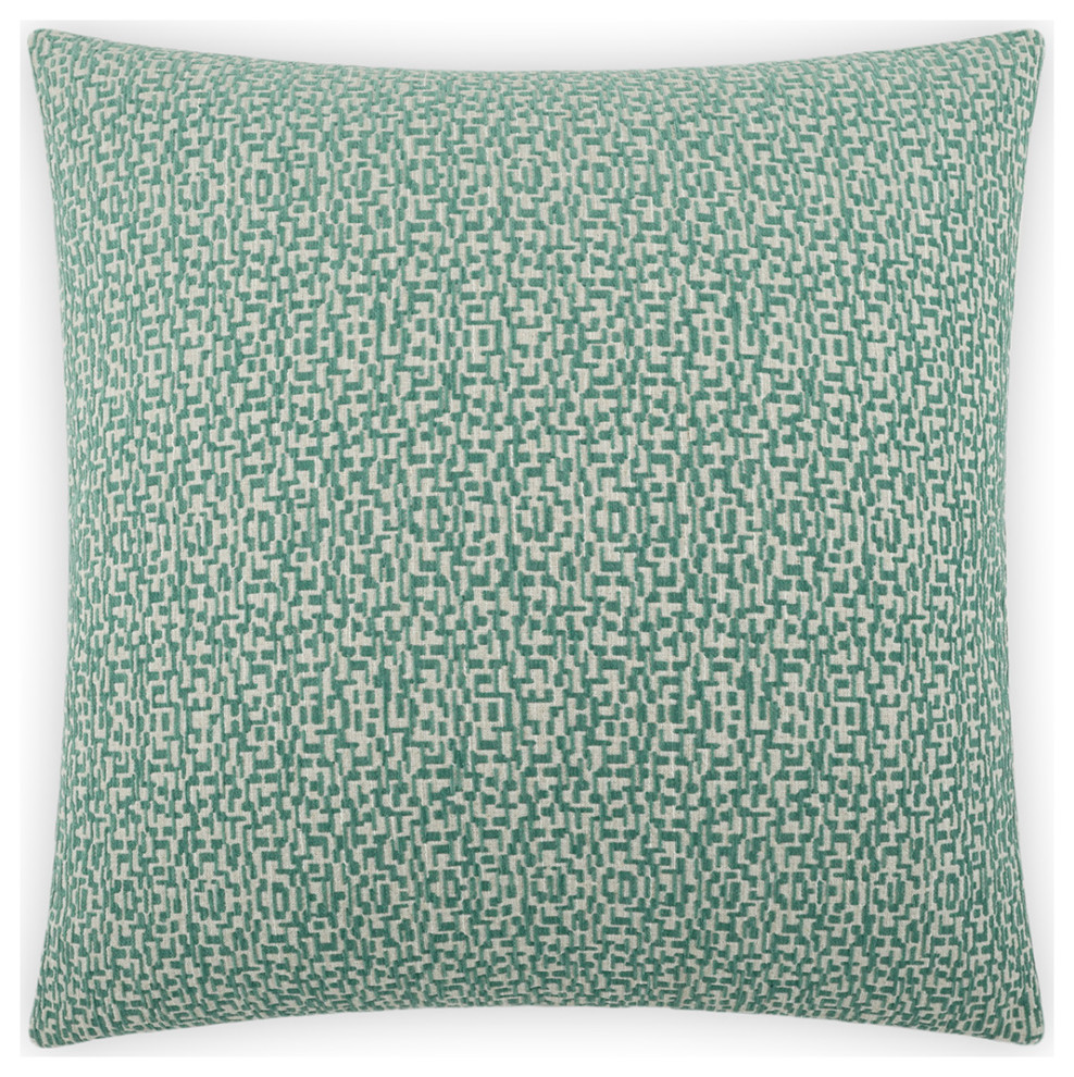 Code Pillow - Malachite, 24" x 24" - Contemporary - Decorative Pillows ...