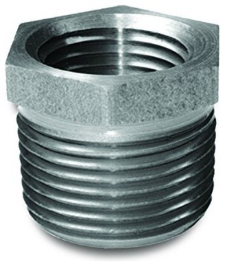 Galvanized Steel Bushing Fitting With Hexagonal Head, 0.5"x0.75", 0.75 ...