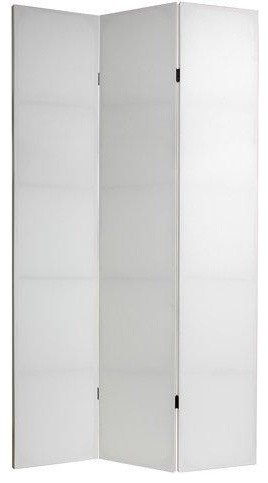 7' Tall Do It Yourself Canvas Room Divider, 3 Panels - Transitional ...