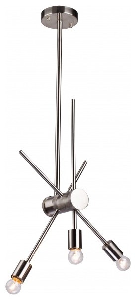 Adjustable Arm Rod Light Fixture - Transitional - Chandeliers - by ...