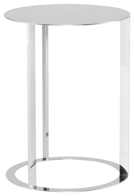 Annika Silver Side Table - Contemporary - Side Tables And End Tables ...