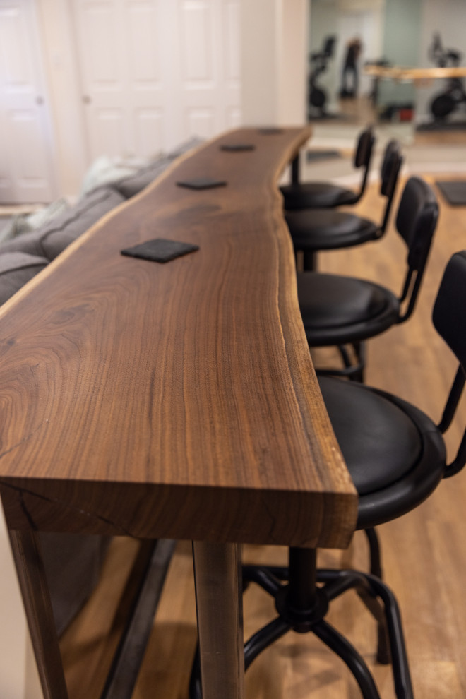 Beverly Basement - Modern - Basement - Boston - by WORKS by Jesse ...