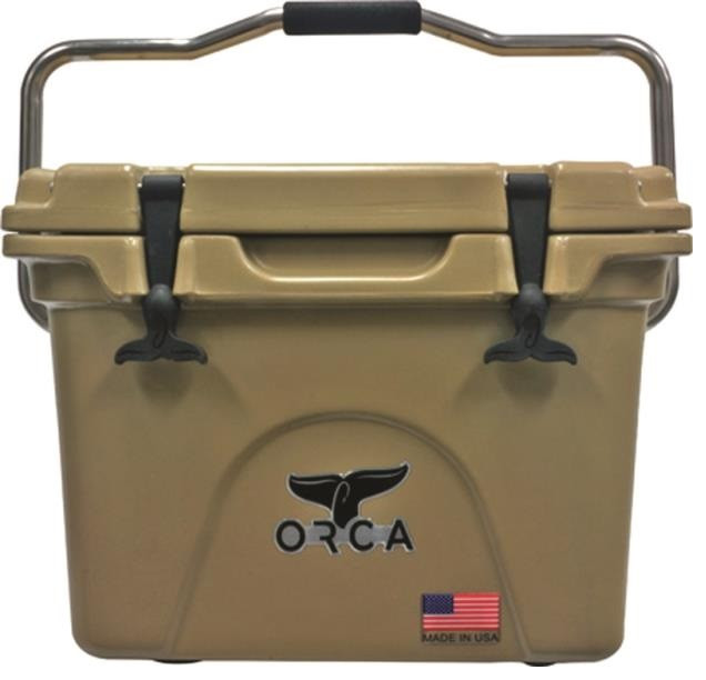 ORCA ORCT020 Insulated Cooler, 20 Quart, Tan - Coolers And Ice Chests ...