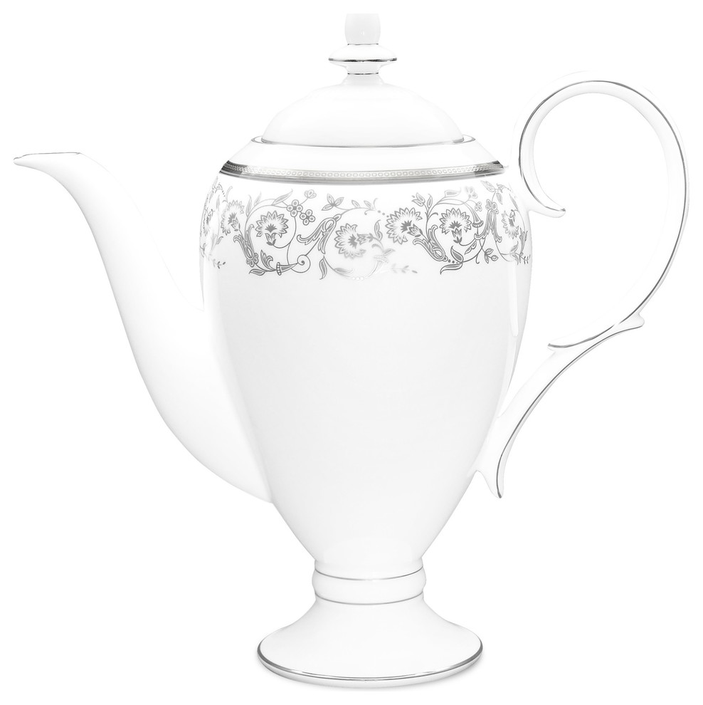 Noritake Summit Platinum Coffee Pot - Traditional - Teapots - by Unique ...