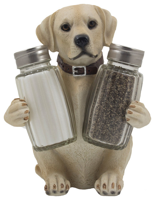 Labrador Retriever Dog Salt and Pepper Shaker, 3-Piece Set ...