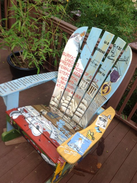 Retirement Gift/Painted Rocking Chair - Moderno - Washington D. C. - de ...