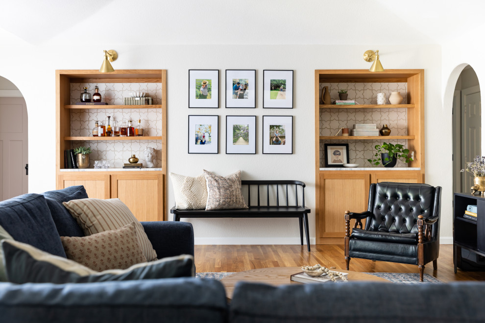 What the Hall - Transitional - Living Room - Dallas - by Sey Interiors ...