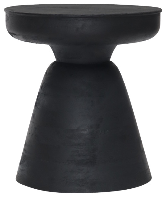 Sage Side Table Black - Transitional - Side Tables And End Tables - by ...