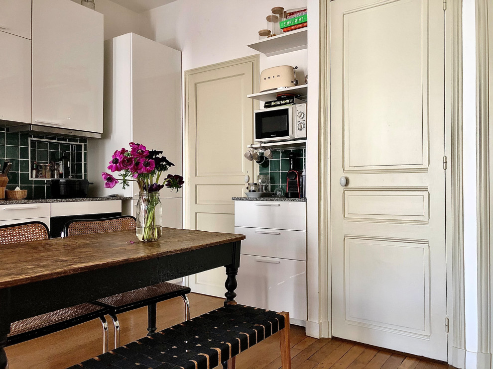 PARIS 17è Rénovation complète 2Pièces - Kitchen - Paris - by Tiens ...
