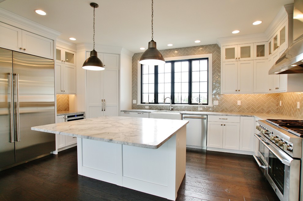Copper Ridge Timeless Brick Ranch/ Windmiller Design - Kitchen ...