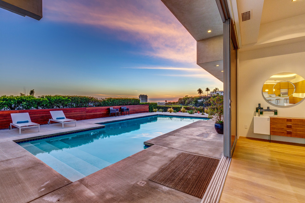 Hollywood Hills Modern Architectural - Modern - Pool - Los Angeles - by Creative Vision Studios ...