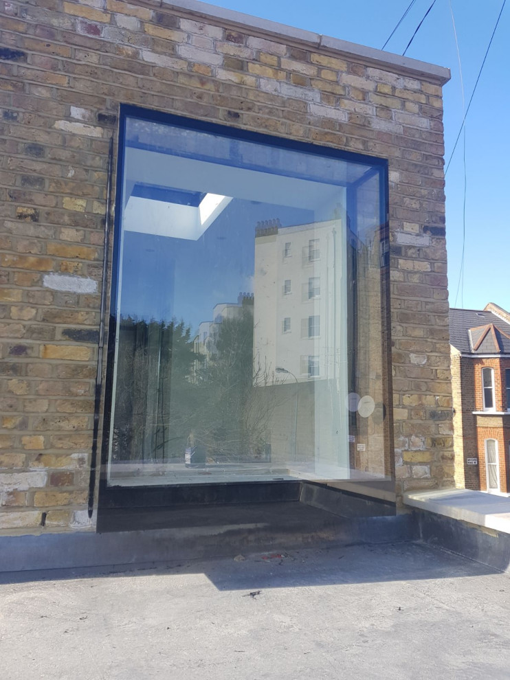 Oriel frameless box window - Contemporary - House Exterior - Kent - by ...