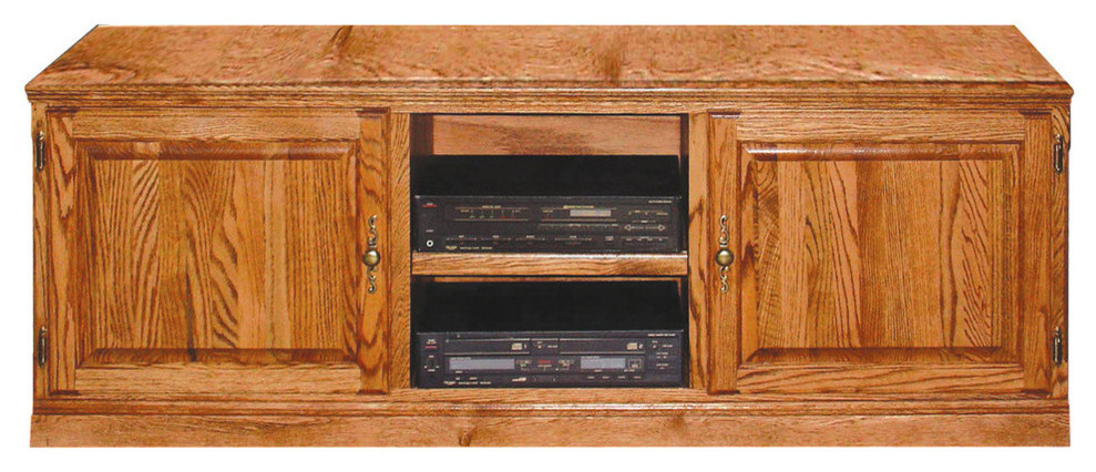 Traditional TV Stand, 53w - Traditional - Entertainment Centers And Tv ...