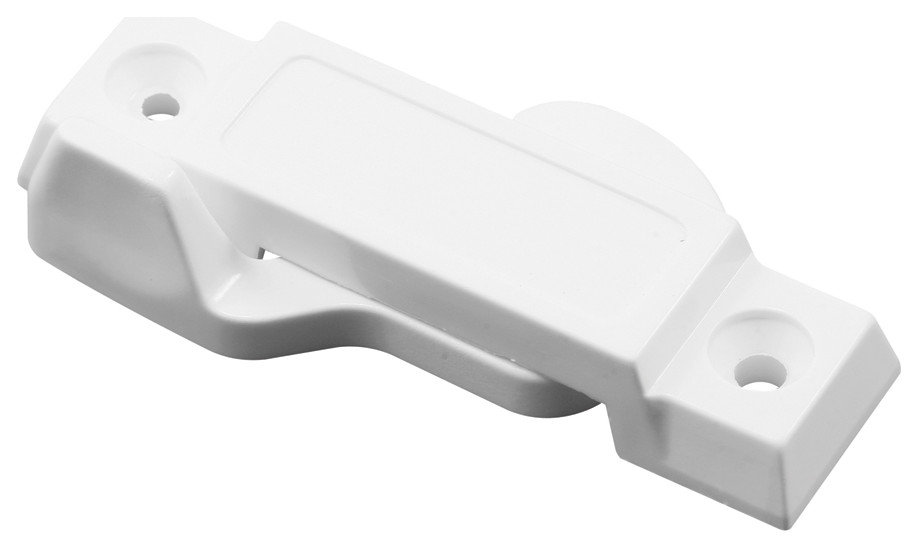 Cam Action Sash Lock, Vinyl Composite, White - Window Hardware And ...