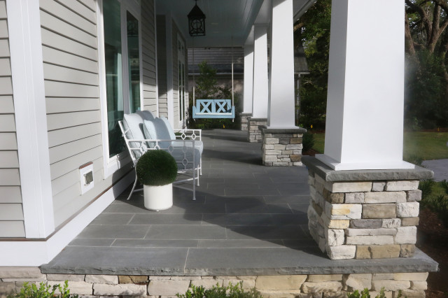 Bluestone Front Porch - Verandah - Other - by Stone Garden | Houzz AU