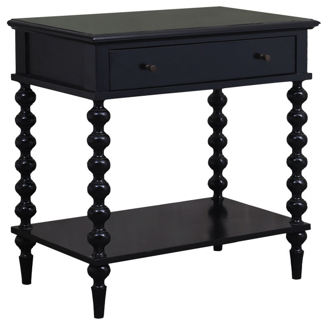 ELK Home 7119509 Modern America 1-Drawer Spin Table, Rectangular ...