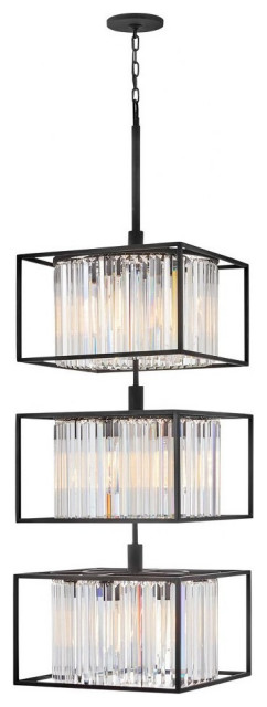 252W 18 LED Extra Large Pendant In Modern Style-50.25 Inches Tall and ...