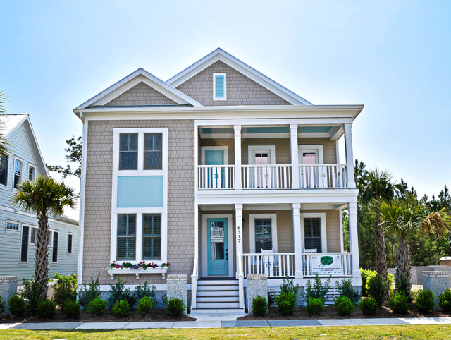 Beachcomber 2016 Parade of Homes - Beach Style - Exterior - Wilmington ...
