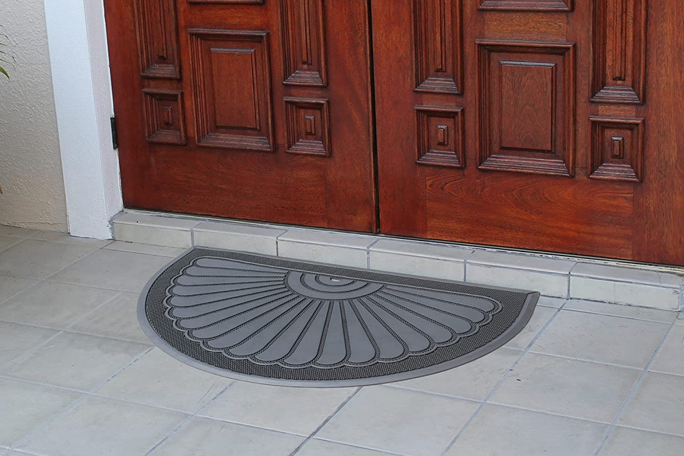 A1HC 100% Pure Rubber Front Door Mat 30"x48" Non-Slip - Contemporary ...