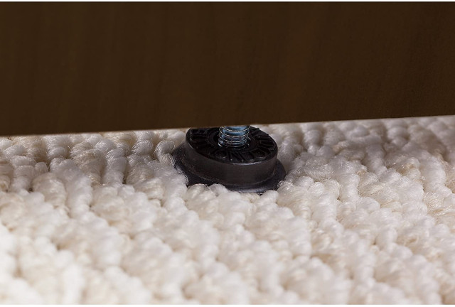 Rectangular Desk, Mocha Cherry Laminate Top and Wire Management Grommet ...