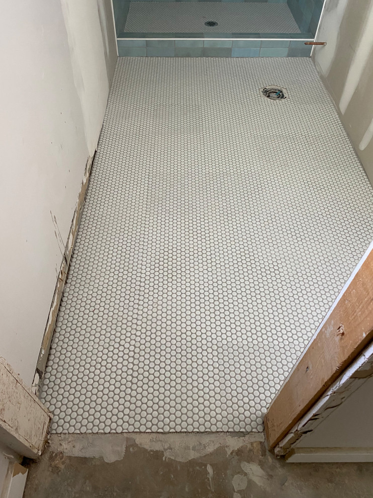 Bad Penny Tile Installation
