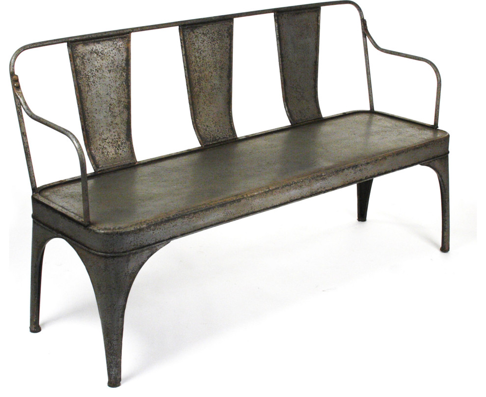 Adrienne Iron Chair - Industrial - Accent And Storage Benches - by ...