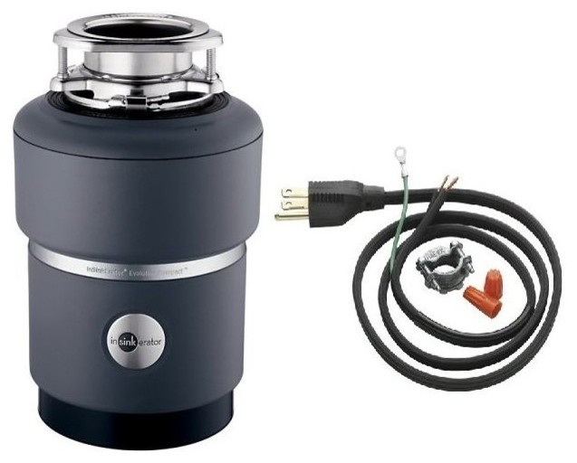 InSinkErator COMPACT Evolution 3/4 HP Continuous Garbage Disposal ...
