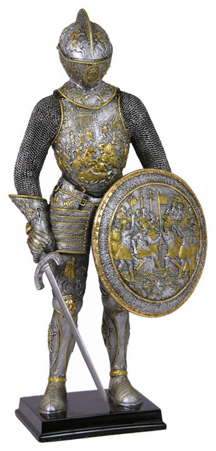 Medieval Armor Parade Armor Withs Word and Shield, Knights and Warriors ...