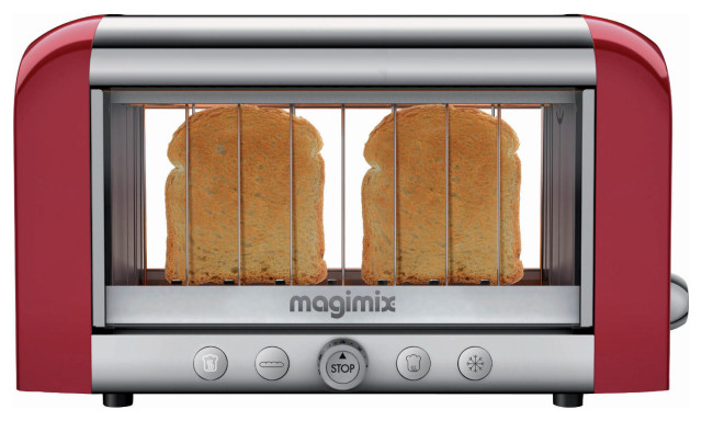Magimix Toaster Vision Red 1450 Watt Toaster - Transitional - Toasters ...