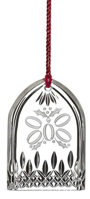 Waterford Lismore Five Golden Rings Ornament 2017 - Contemporary ...