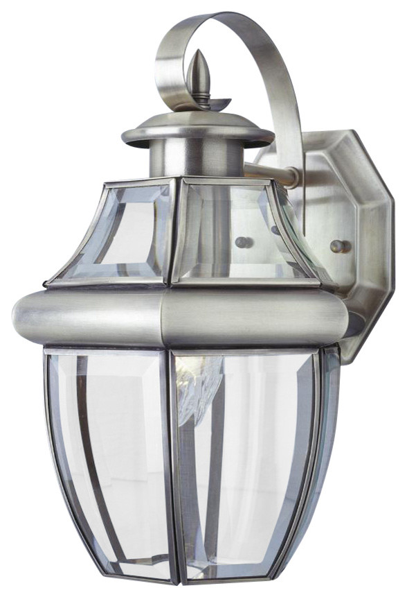 1 Light Coach Lantern - Traditional - Outdoor Wall Lights And Sconces ...