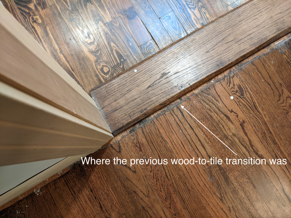 Wood Flooring Transition
