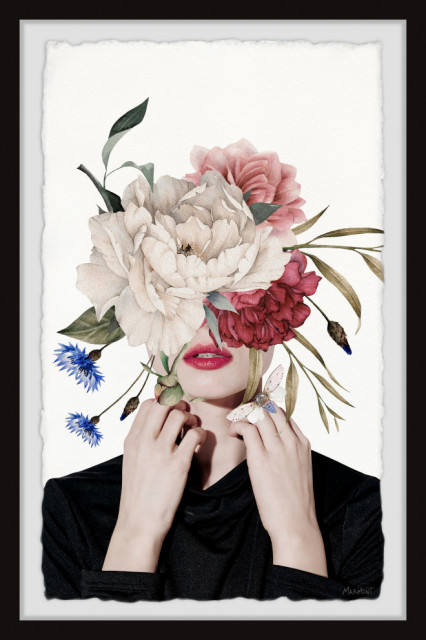 "Beauty and Power" Framed Painting Print, 8x12 - Contemporary - Prints ...