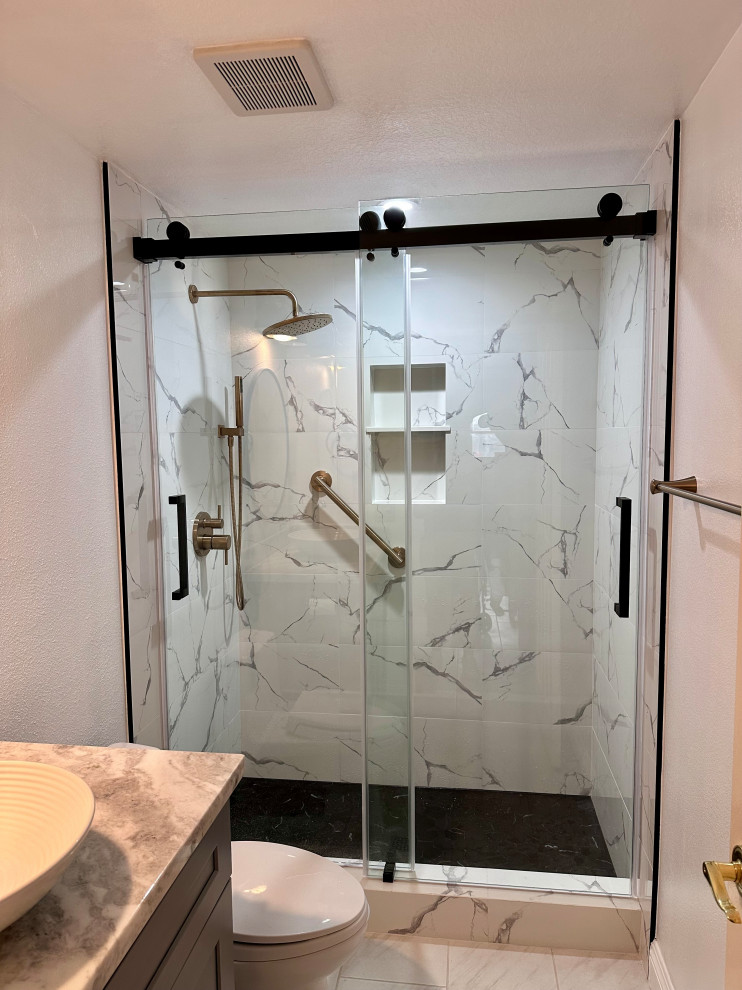 Crafting Elegance with Every Tile: A Look at Our Latest Bathroom Project