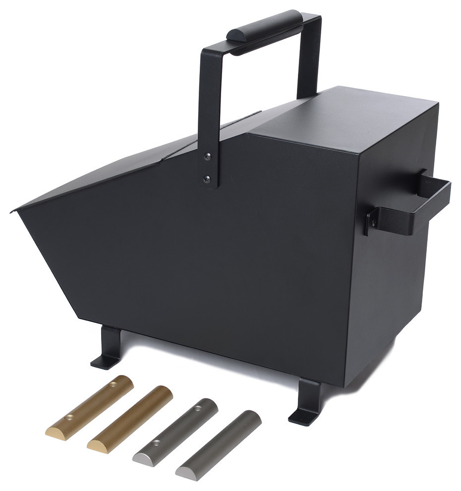 Boone Hearth Steel Ash Holder With Customizable Handle - Transitional ...