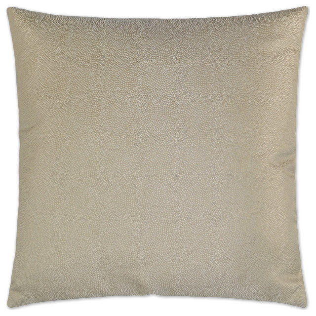 Whimsical Pillow - Ivory, 24" x 24" - Transitional - Decorative Pillows ...