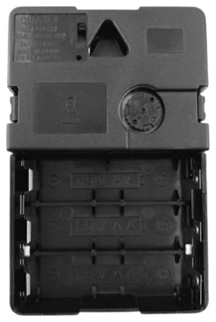Warrior Electric Outdoor Black Sand Wall Clock 16" - Transitional ...