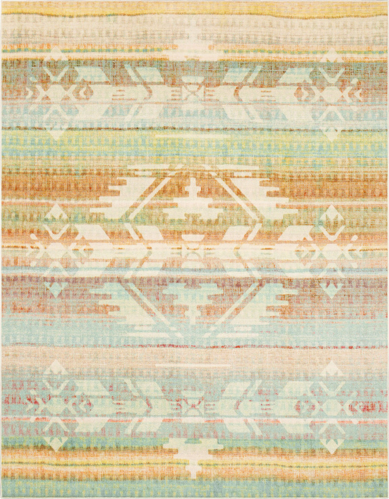 Mohawk Home Ayddenne Multi 3' x 5' Area Rug, 3' x 5' - Southwestern ...