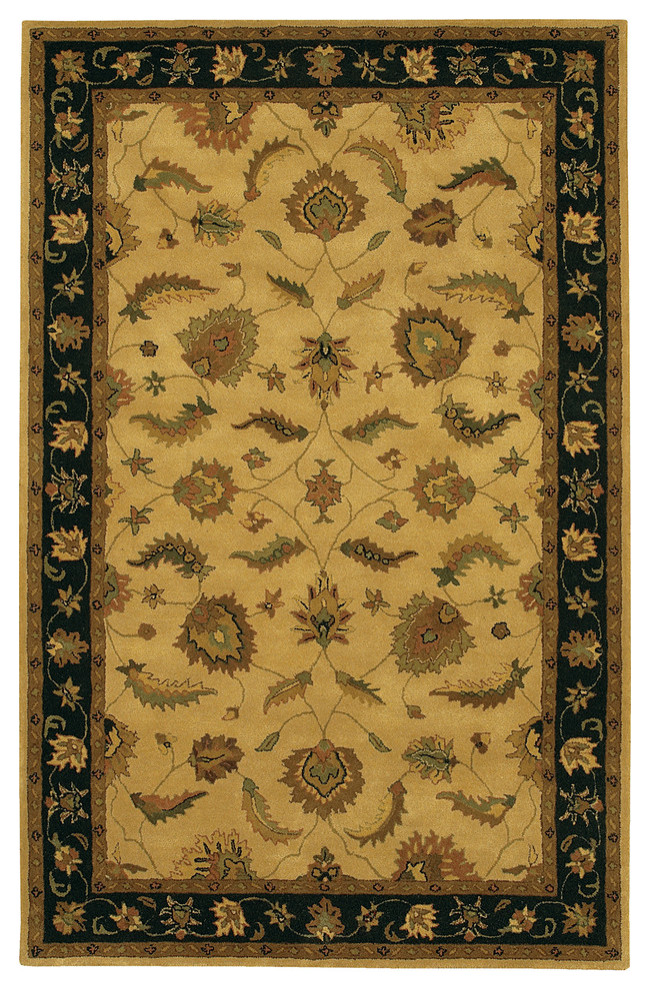Chandra Avani AVA-202 Rug Rug, 7'9" Round - Traditional - Area Rugs ...