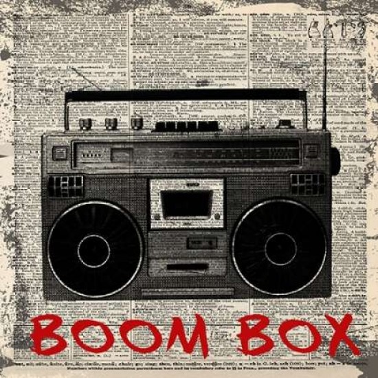 BOOM BOX Poster Print by Taylor Greene - Item # VARPDXTGSQ107C, 12 x 12 ...